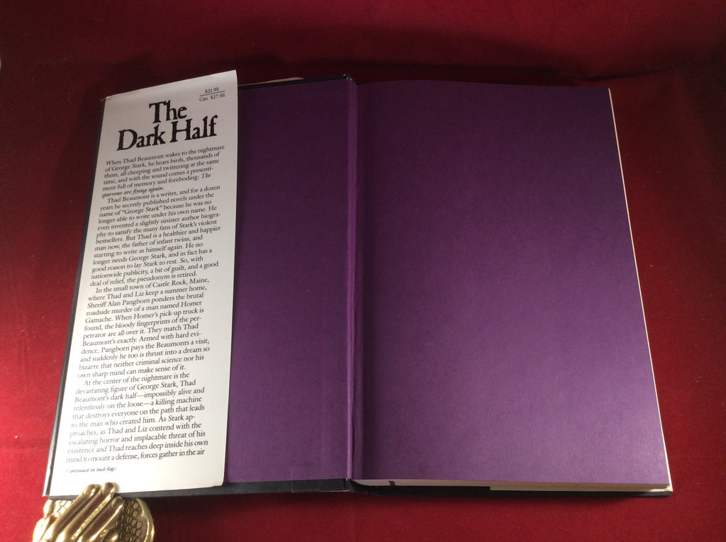 Stephen King, The Dark Half, Viking Press, 1989, First Edition ...
