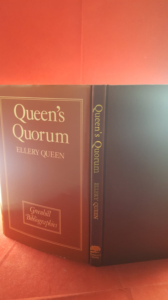 Ellery Queen - Queen's Quorum, Greenhill Books, 1986 – Richard Dalby's ...